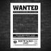 Have You Seen This Wizard Photo Booth Prop Wanted Poster, Halloween ...