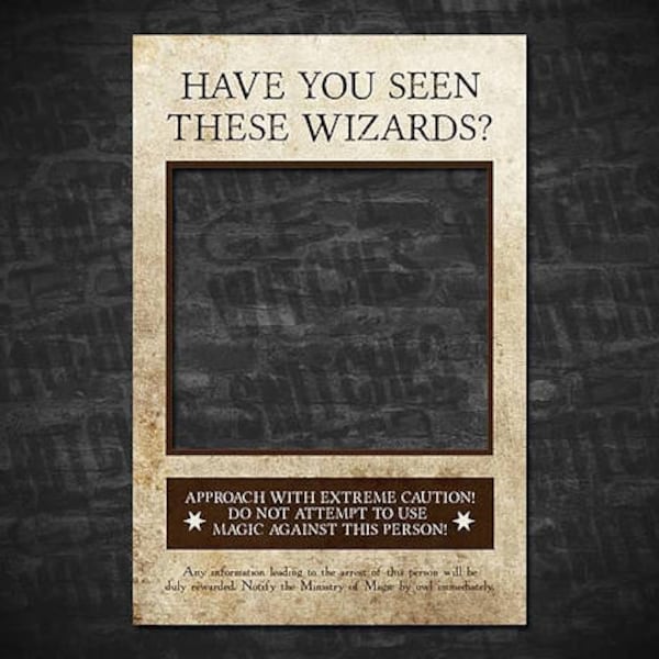 Wizard Poster - Etsy