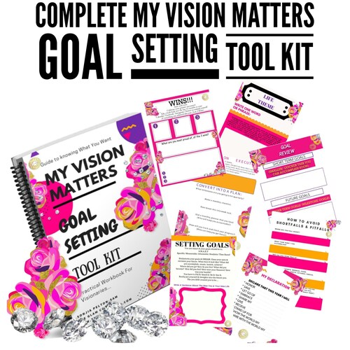 The Ultimate Vision Board Toolkit Personal Growth Create A | Etsy