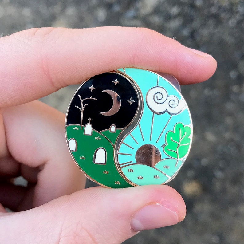 Life and Death Pin Set - Etsy