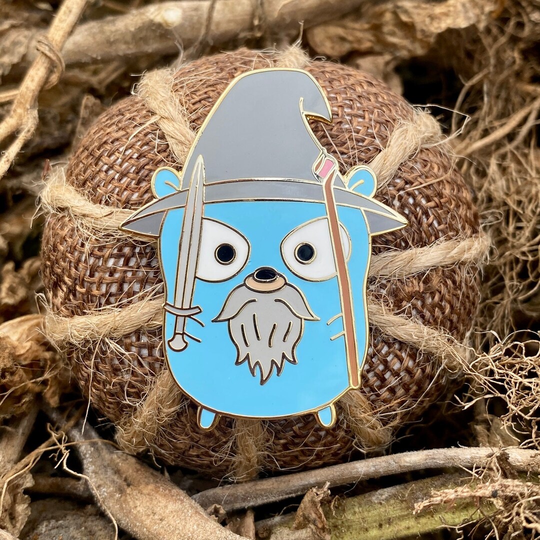 Gandalf the Gopher Enamel Pin or Gopher Set - Etsy