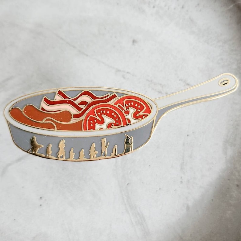 Fellowship Pan LOTR Pin. - Etsy