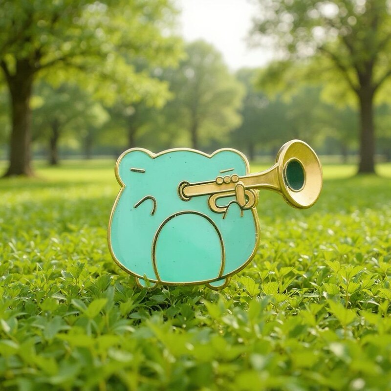 Trumpet Pin - Etsy