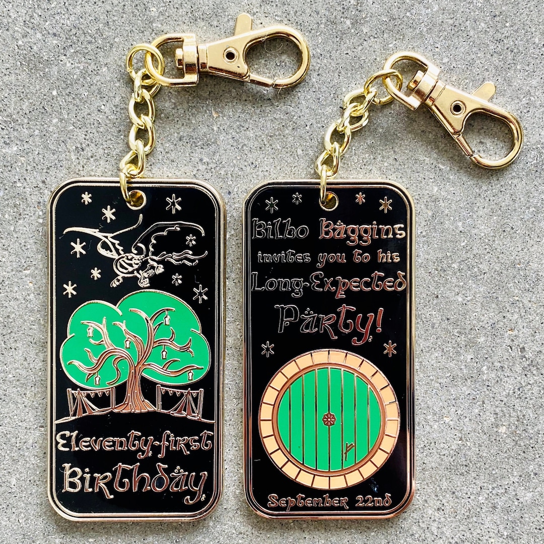 Eleventy First Party Ticket Keychain - Etsy