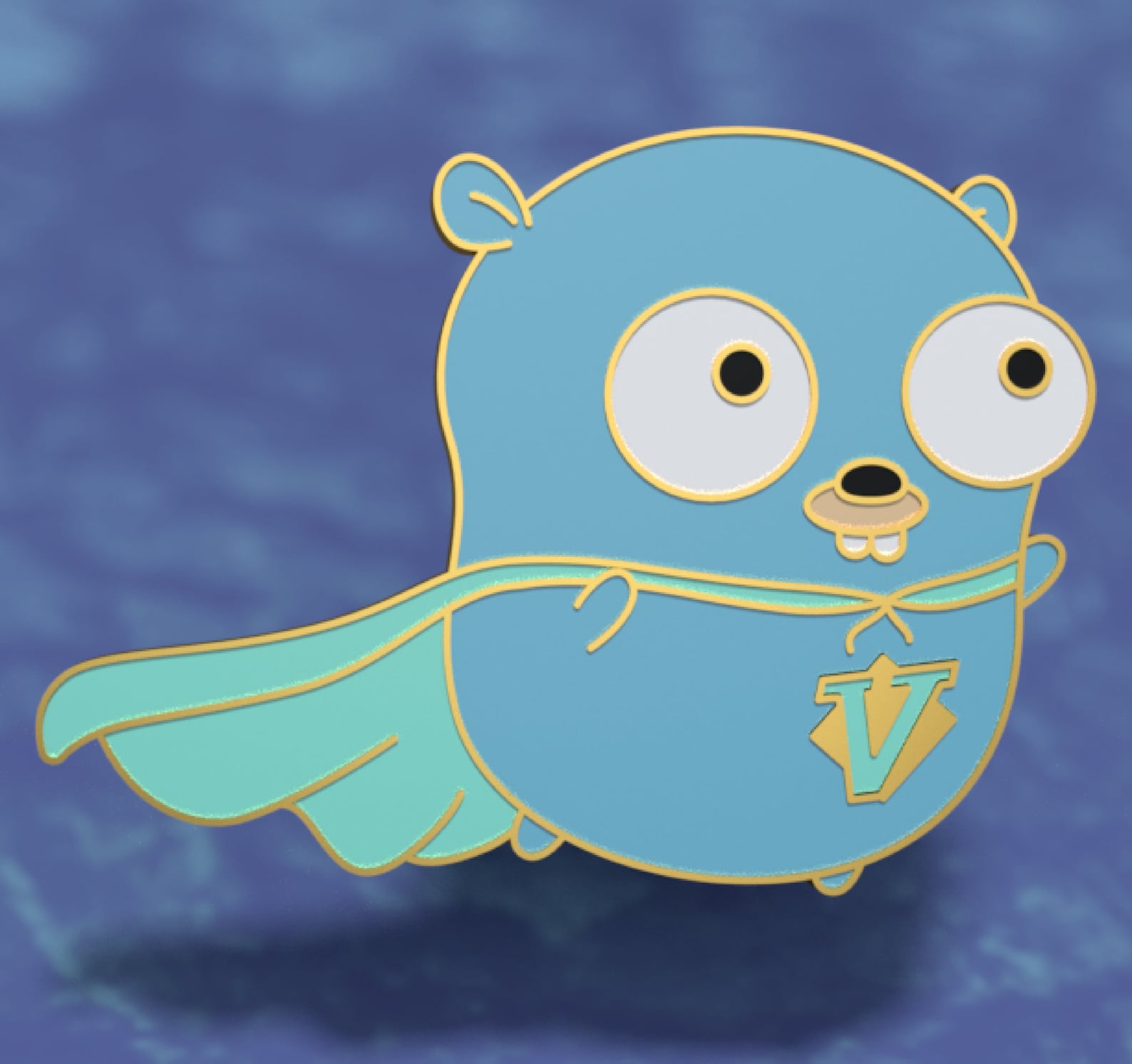 Vim-go Gopher Go Gopher Enamel Pins Golang Enamel Pin - Etsy