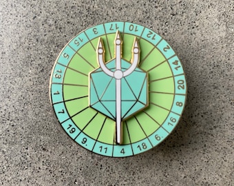 Dnd Enamel Pin - Etsy