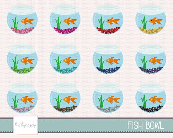 Goldfish Bowl Clip Art
