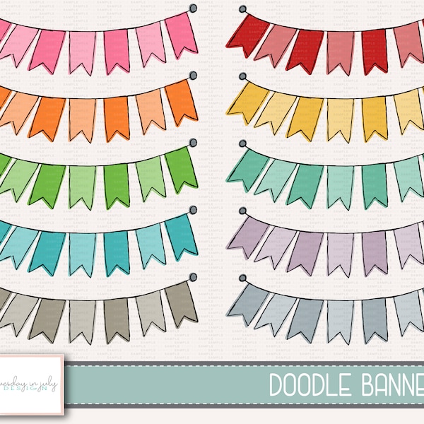 Doodle Banner - Etsy