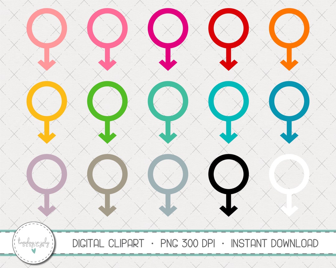 Male Symbol Clipart Set, Male Symbol PNG, Male Clipart, Male Icon, Mars ...