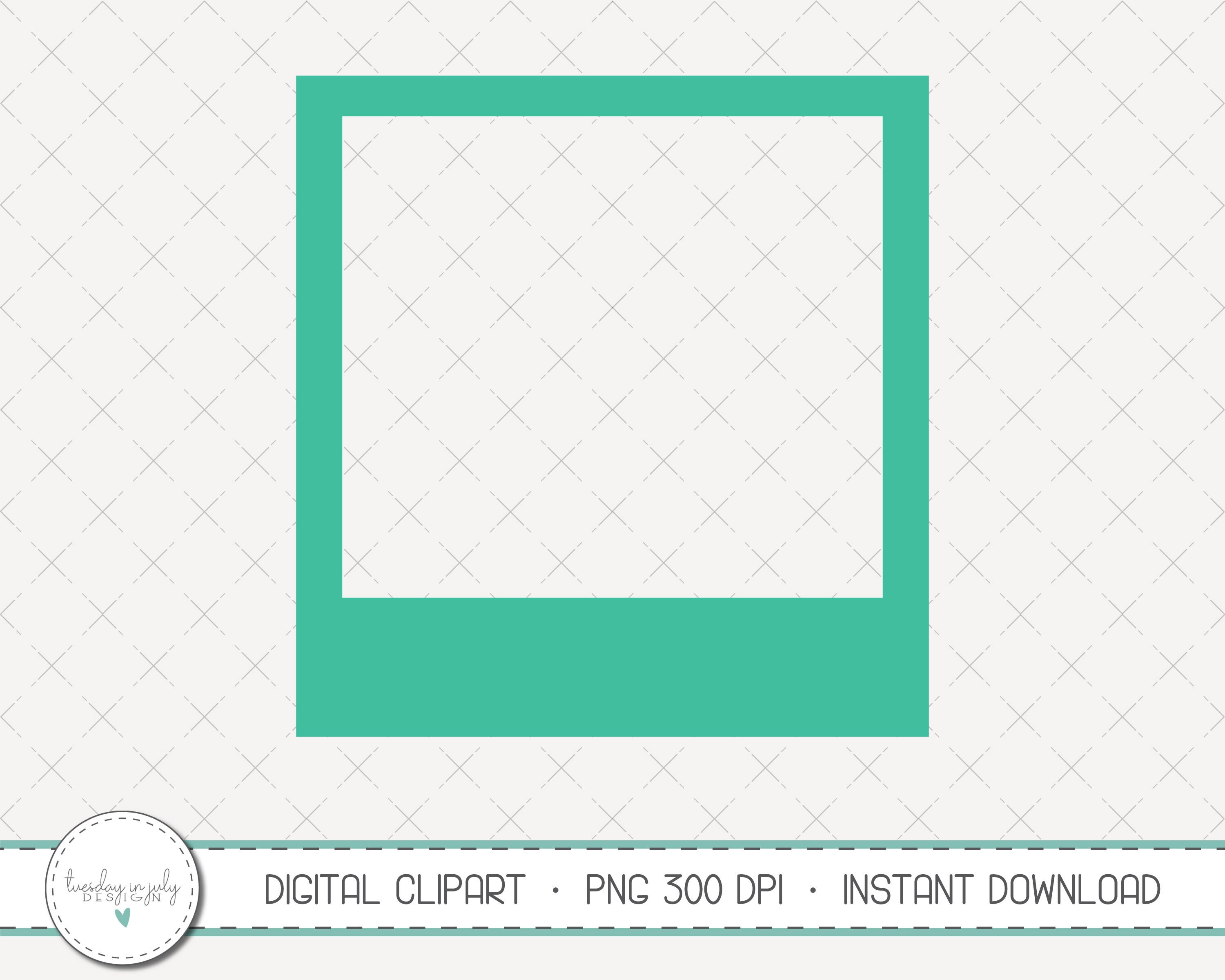 Photo Frame Clipart Set Vintage Photo Frame Frame Clipart - Etsy Canada