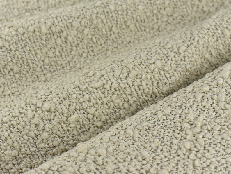 Off White Chunky Boucle Upholstery Fabric|nubby Texture Boucle Fabric ...