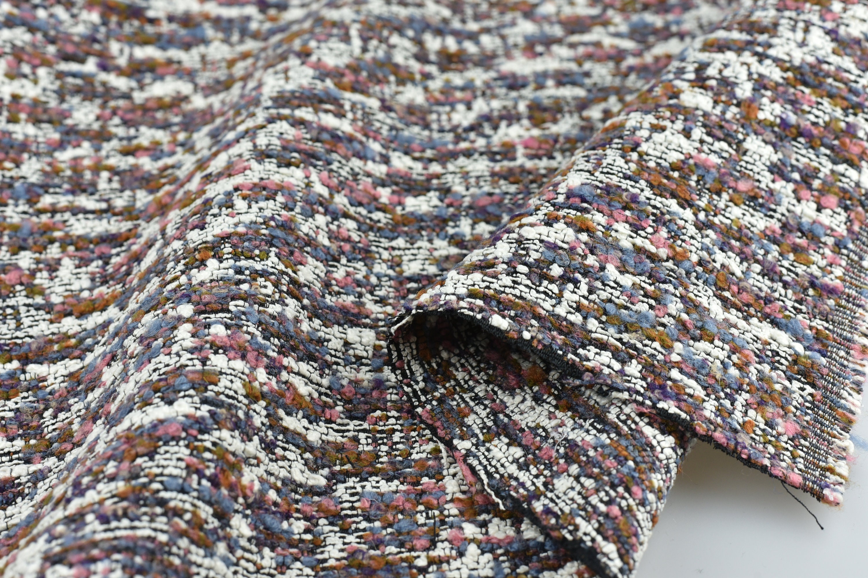 Home Decor Textured Curly Wool Boucle Upholstery Fabric by the - Etsy