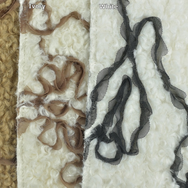 Teddy Curly Fabric - Etsy