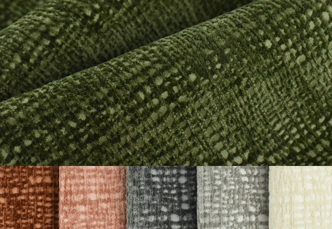 Heavy Weight Abstract Geometric Woven Chenille Upholstery Fabric|mid ...