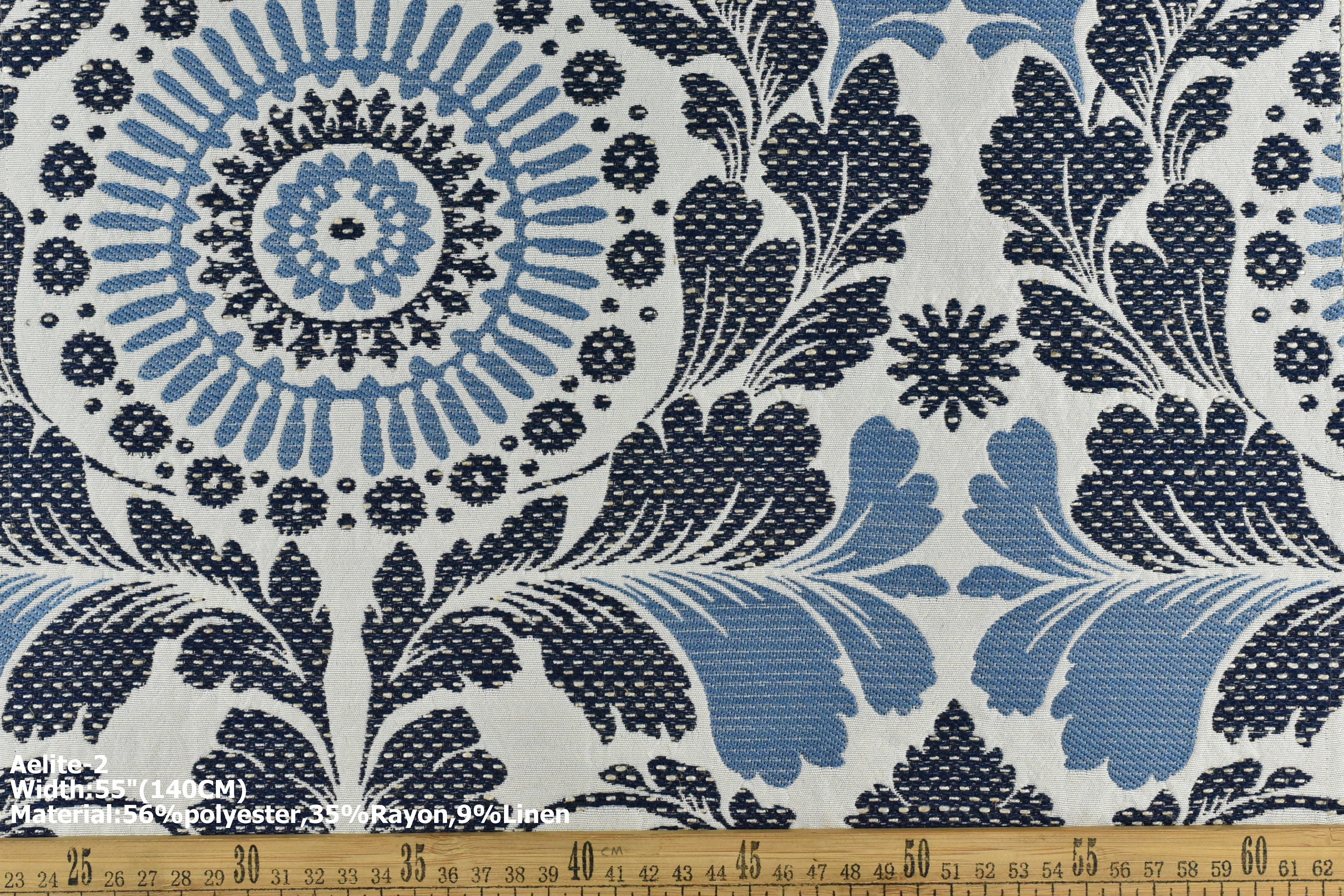 Modern Chic Pattern Traditional Design Cotton Linen Blend - Etsy