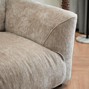 Plain Woven Textured Chenille Upholstery Fabric|green Rust Cream White ...