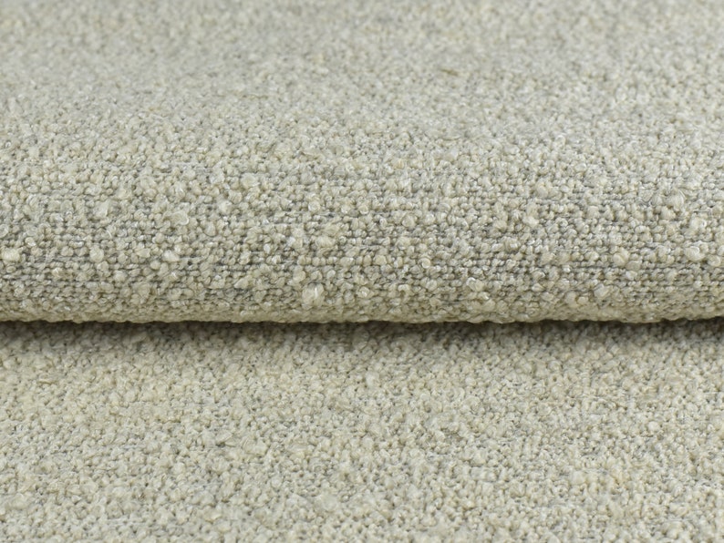 Cream Sand Heavy Wool Blended Texture Boucle Fabric Upholstery - Etsy