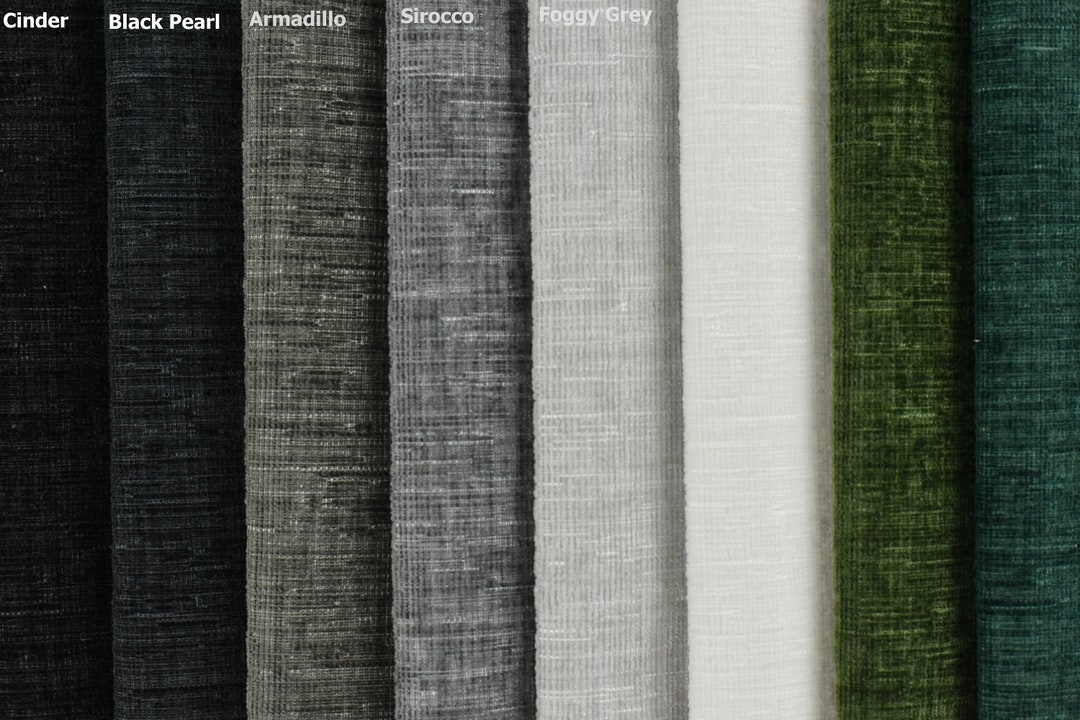 Soft Hand Plain Chenille Upholstery Fabric for - Etsy