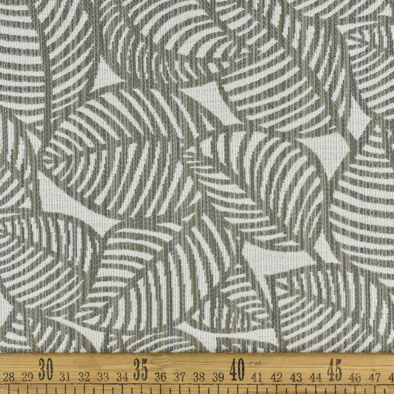 Gray Leaf Fabric - Etsy