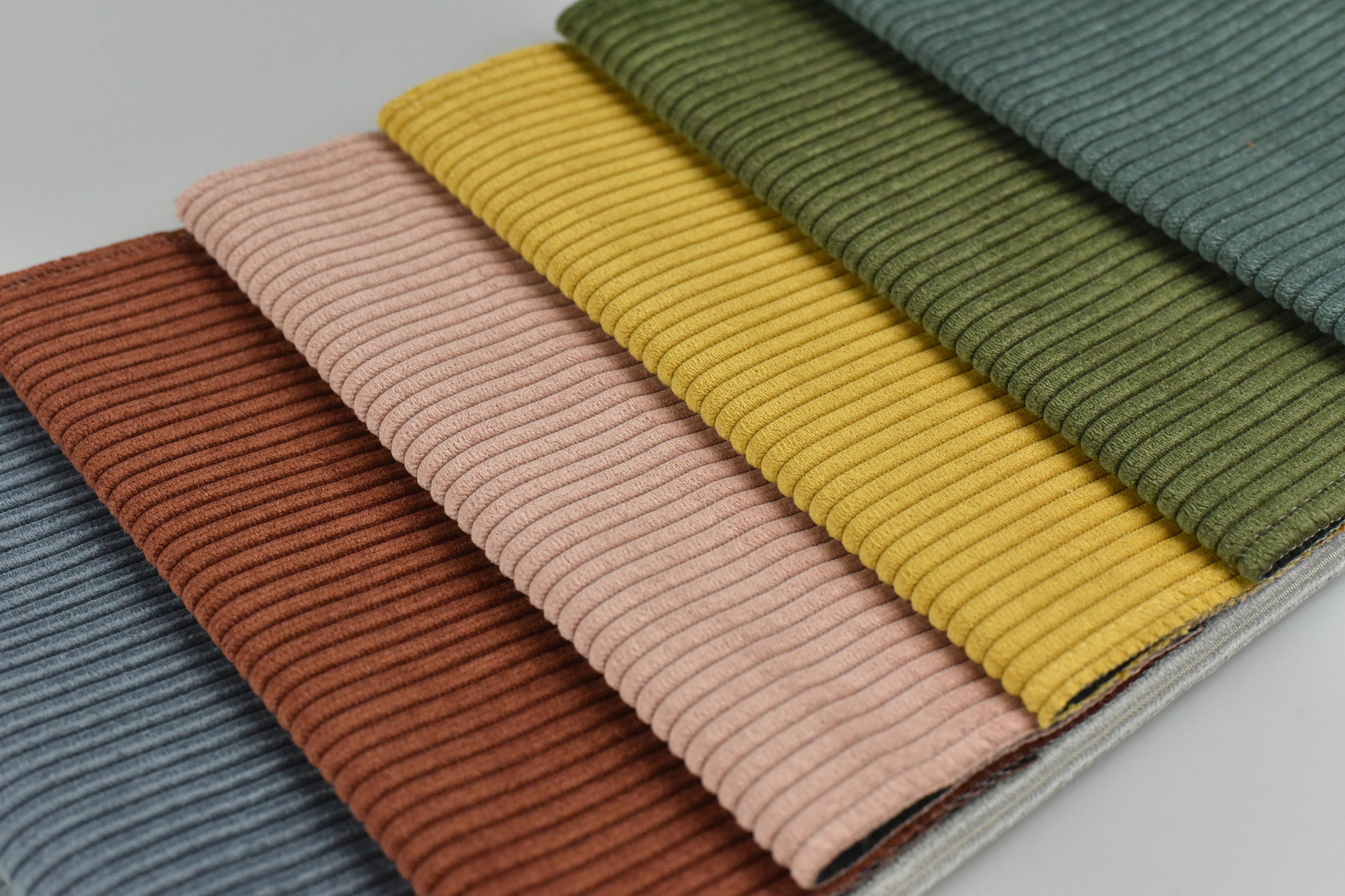 Corduroy Upholstery Fabrics|strip Velvet Corduroy Material|boho Home ...
