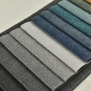 Small Waffle Pattern Corduroy Upholstery Fabric for Couch|solid Color ...