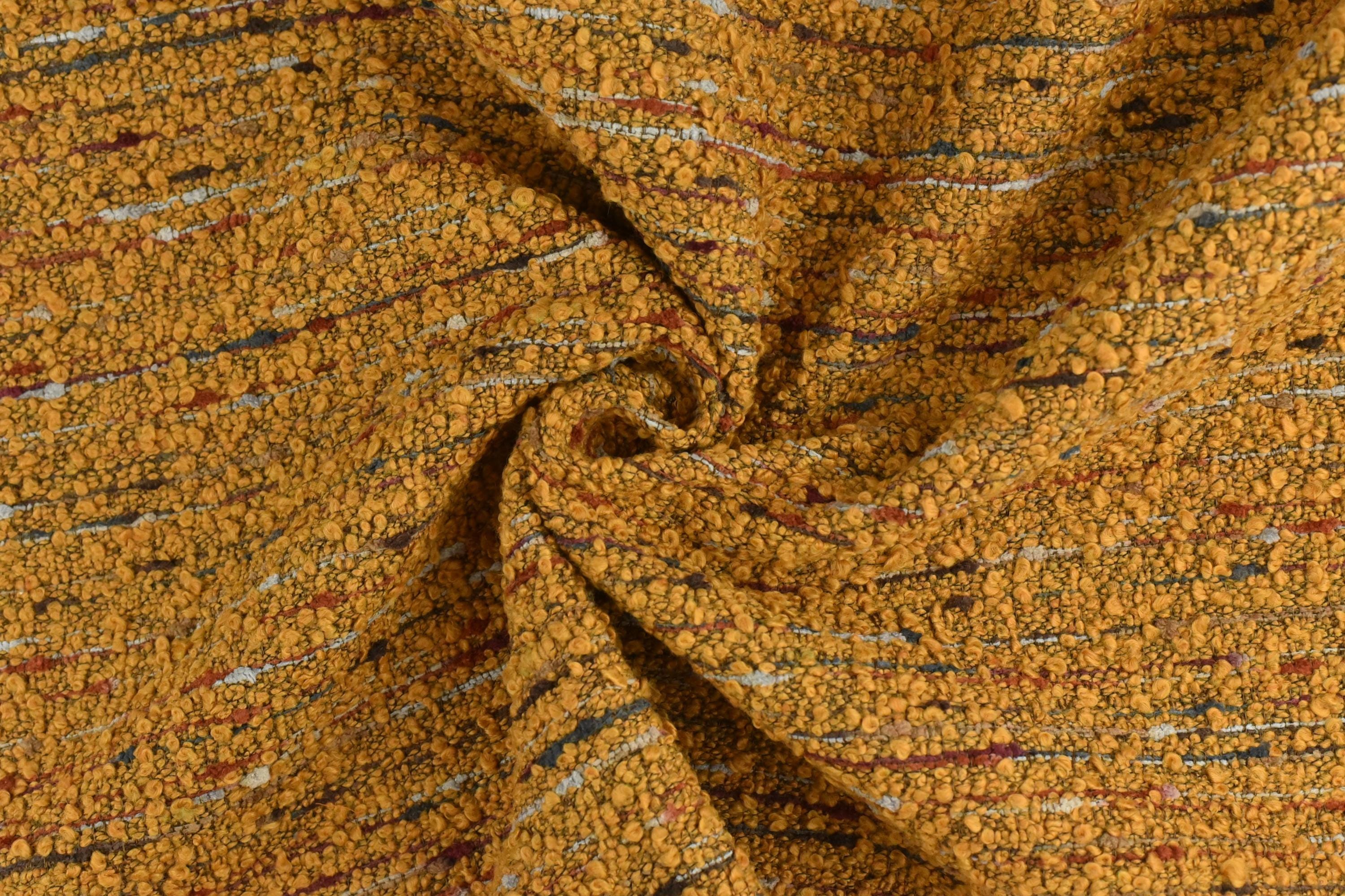 Multi Colored Boucle Upholstery Fabric for Furniure|chunky and Soft ...