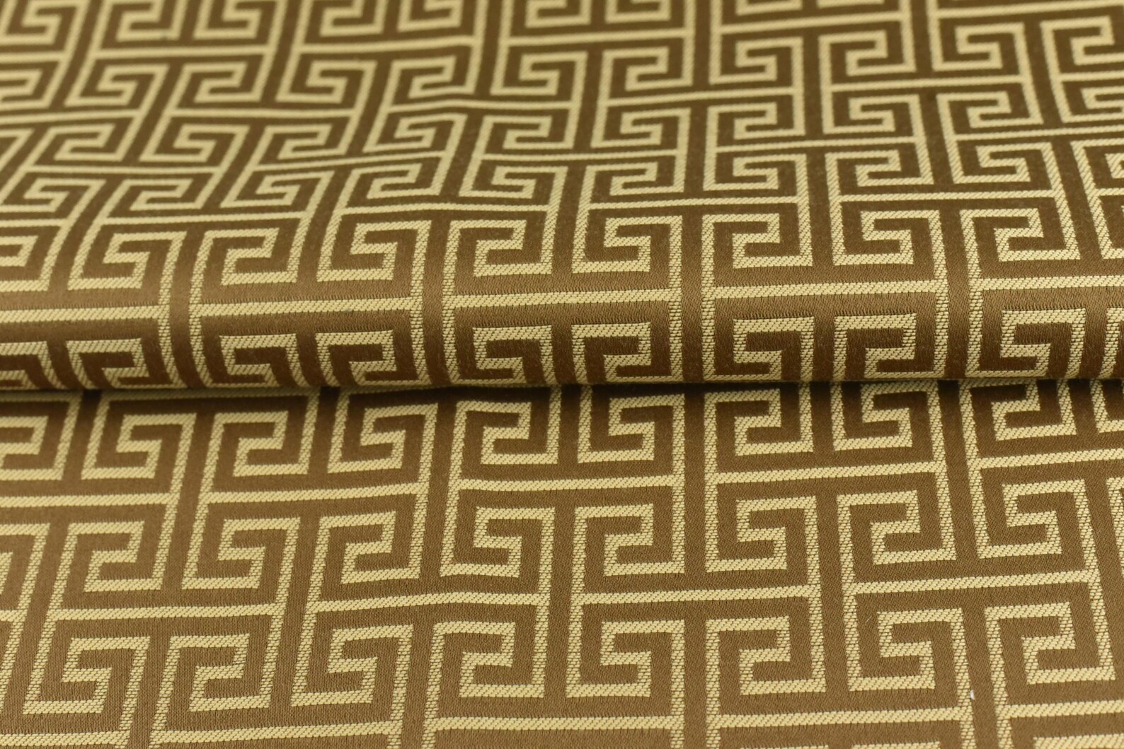 Vintage Greek Key Geometric Jacquard Home Decor Fabric for Curtain and ...