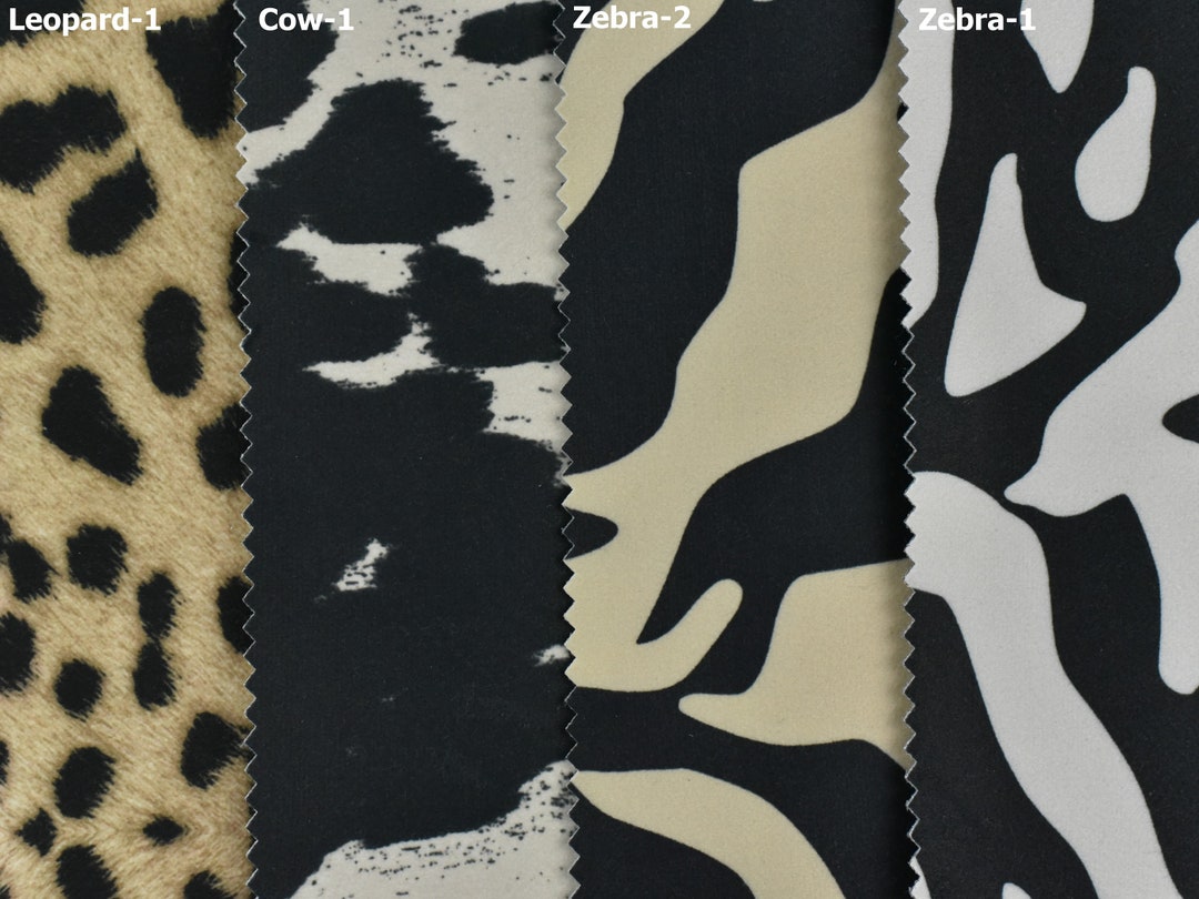 Heavy Weight Animal Print Velvet Upholstery Fabric|tiger Gold Animal ...