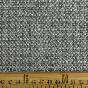 Heavy Weight Gold Grey Linen Blend Textured Upholstery Fabric Perfect ...