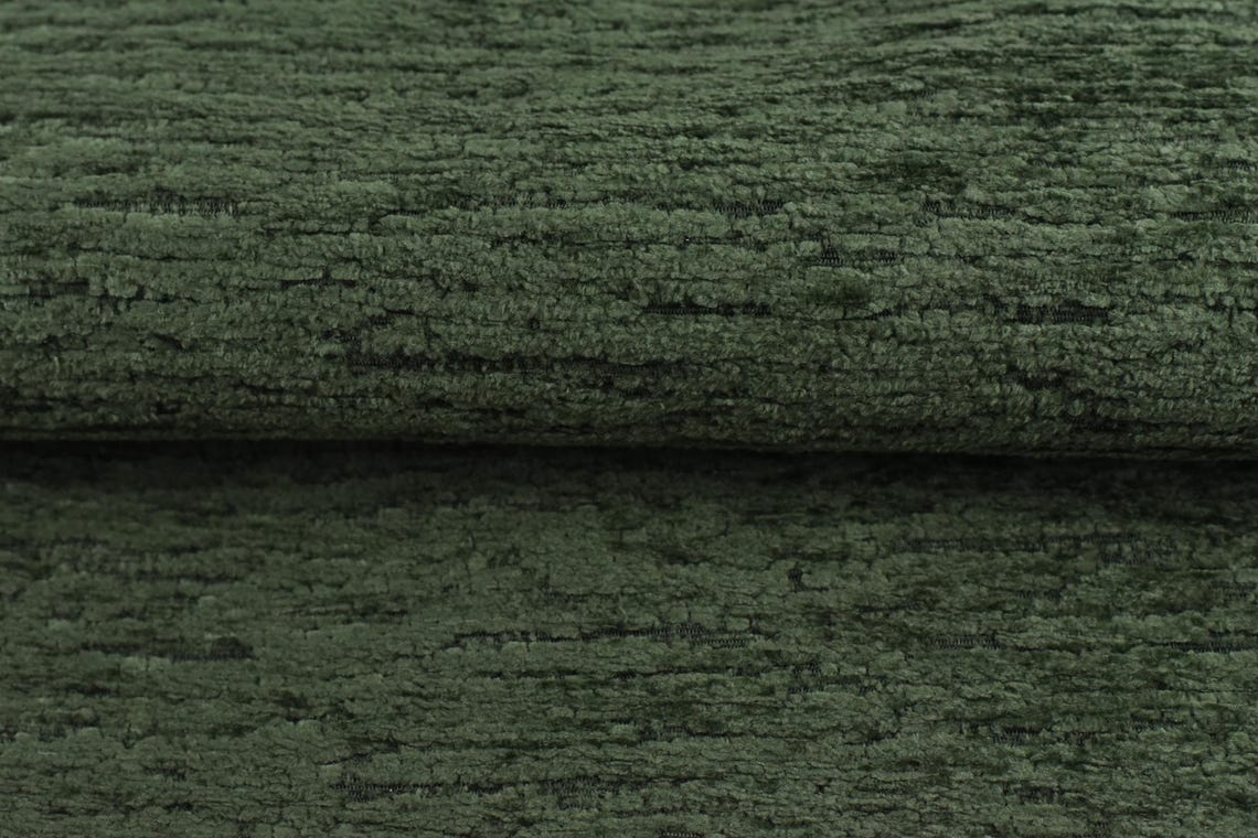 Modern Abstract Woven Raised Green Chenille Texture Upholstery Fabric ...