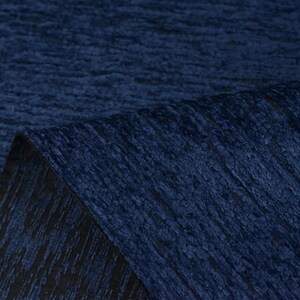 Designer Abstract Woven Raised Blue Chenille Texture Upholstery Fabric ...