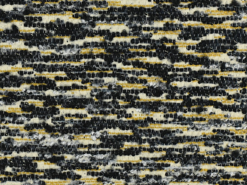 Designer Stylish Abstract Green Boucle Upholstery Fabric|textured Wool ...