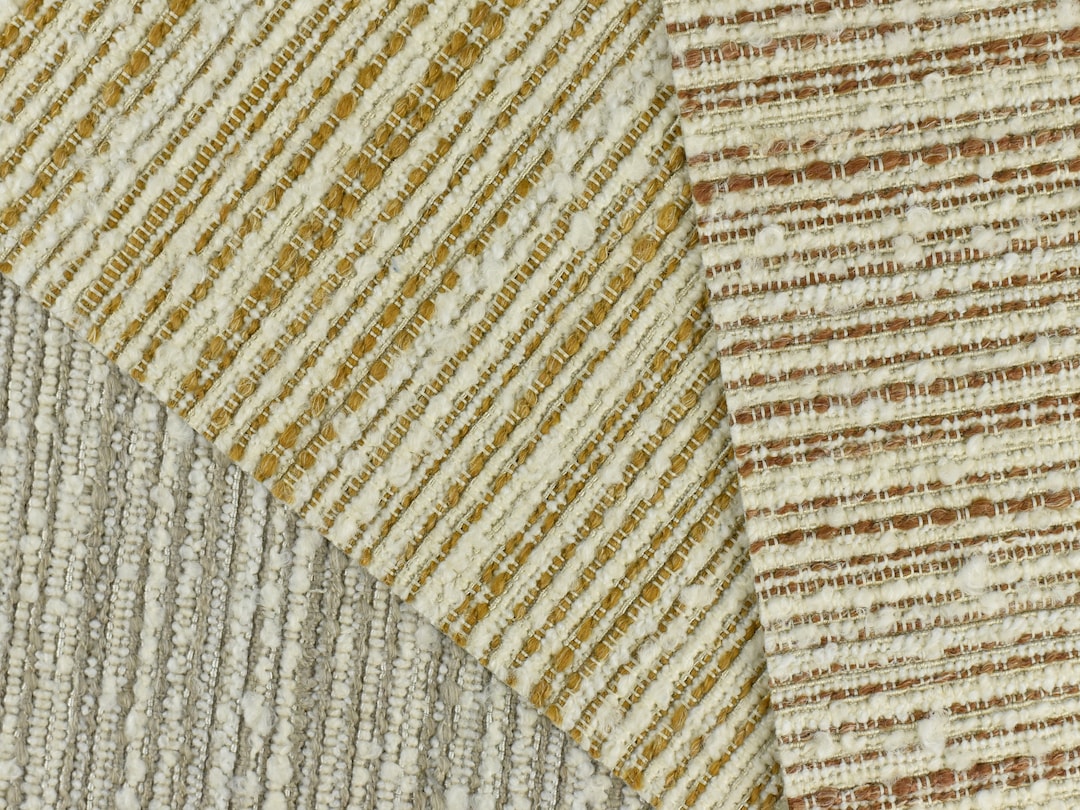 Linen Blended Boucle Upholstery Fabric|nubby Loop Texture Vintage ...