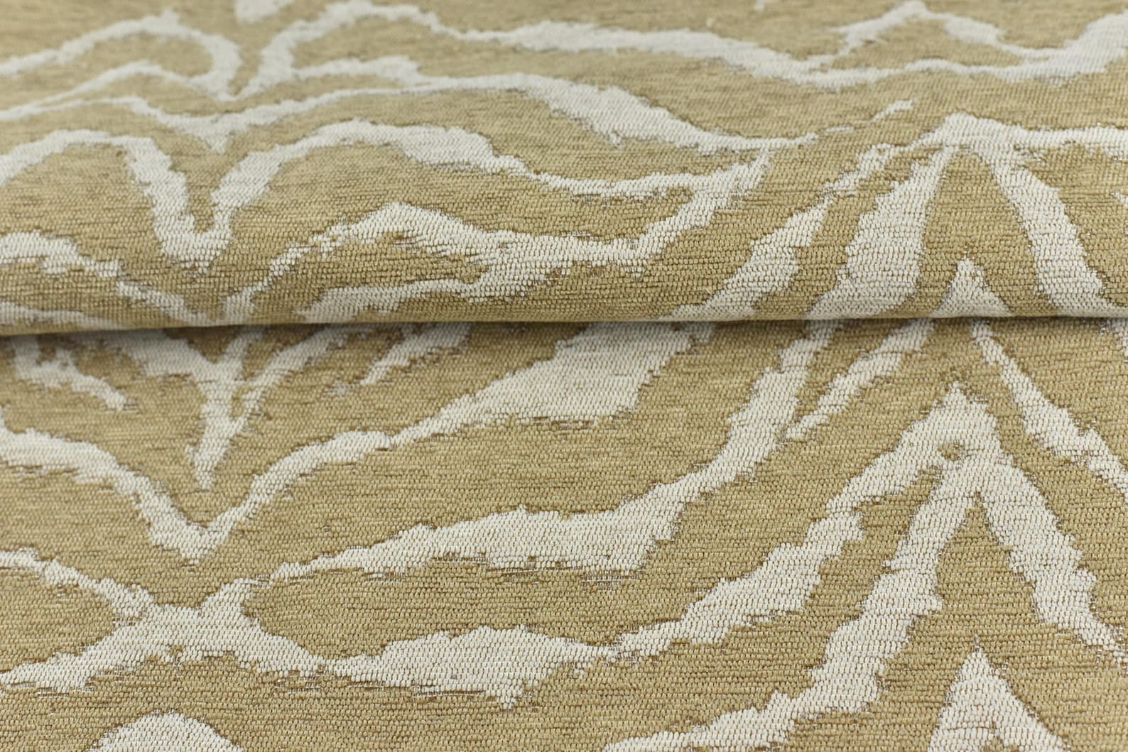 Vintage Tiger Animal Skin Textured Chenille Jacquard Upholstery Fabric ...