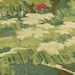 Heavy Wight Cotton Linen Blend Green Floral Raised Cut Vevet Upholstery ...