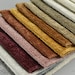 Plushed Textured Solid Color Chenille Upholstery Fabricsoft Hand and ...