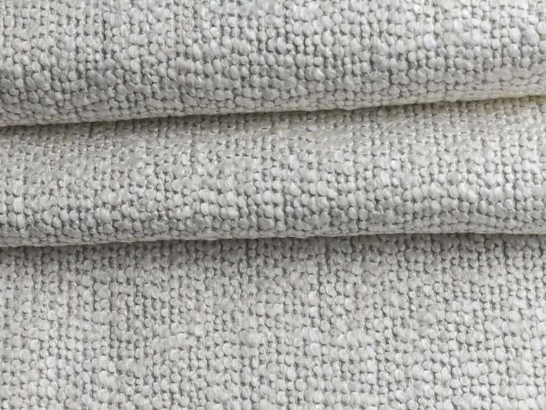 Wool Boucle Fabric Heavy Weight Texture Curly Upholstery Fabric Home ...
