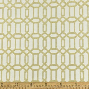Vintage Fretwork Geometric Jacquard Home Decor Fabric for Chair Drapery ...