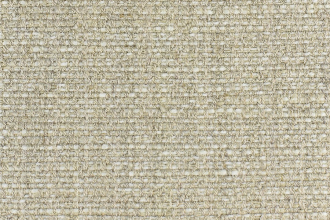Heavy Weight Cream Beige Textured Linen Blend Upholstery Fabric for ...