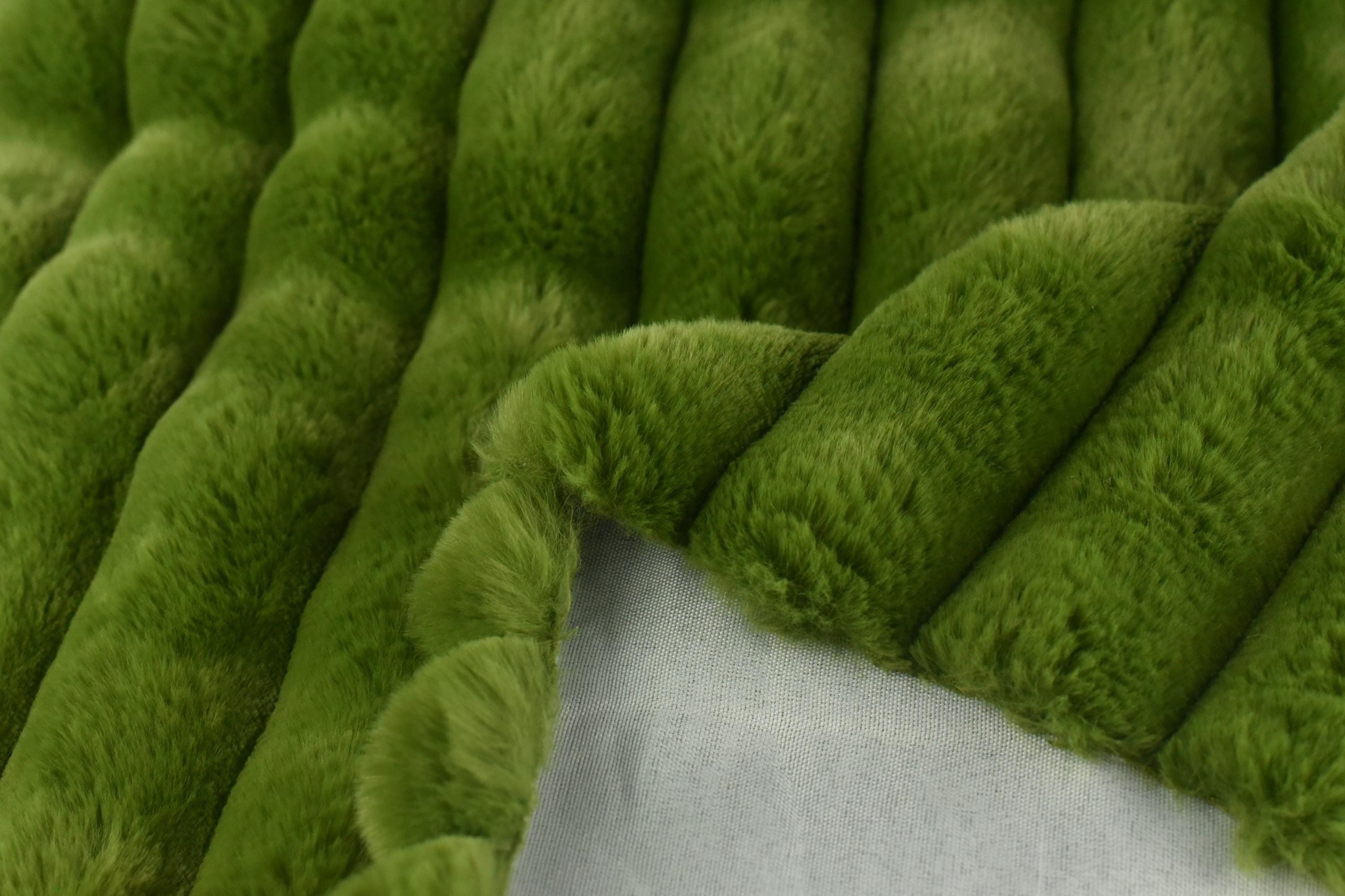 Extra Wide Wale Faux Mink Fur Corduroy Fabric|vintage Ribbed Chunky ...