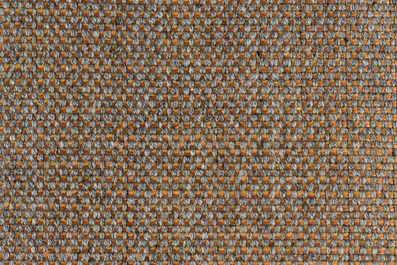 Heavy Weight Gold Grey Linen Blend Textured Upholstery Fabric Perfect ...