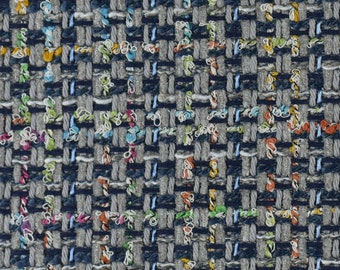 Turquoise Tweed Fabric - Etsy