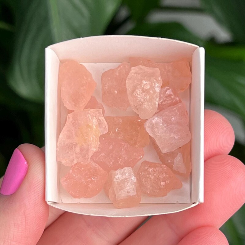 Raw Morganite - Etsy