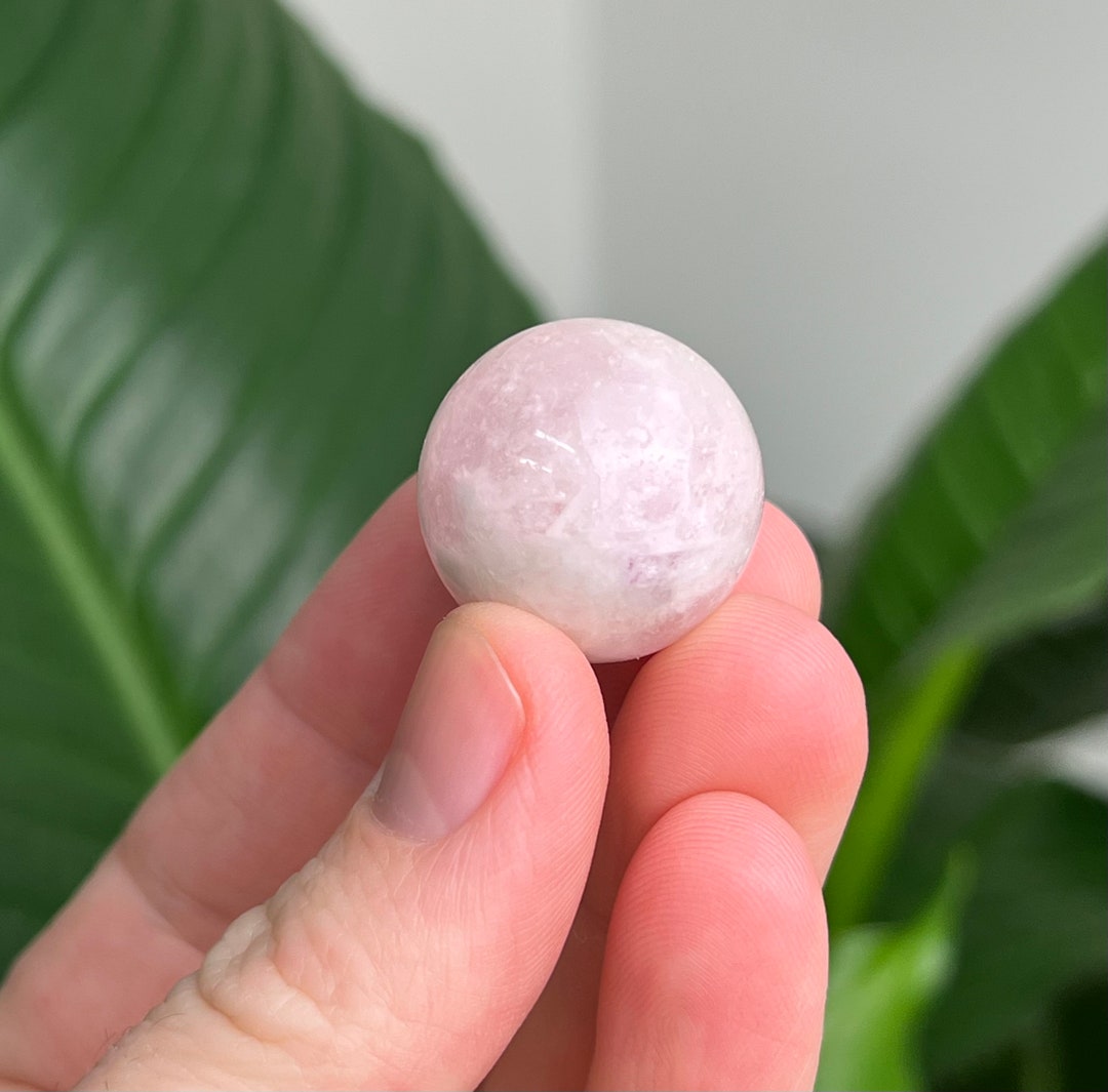 Pink Morganite Sphere (exact One Pictured) - Etsy