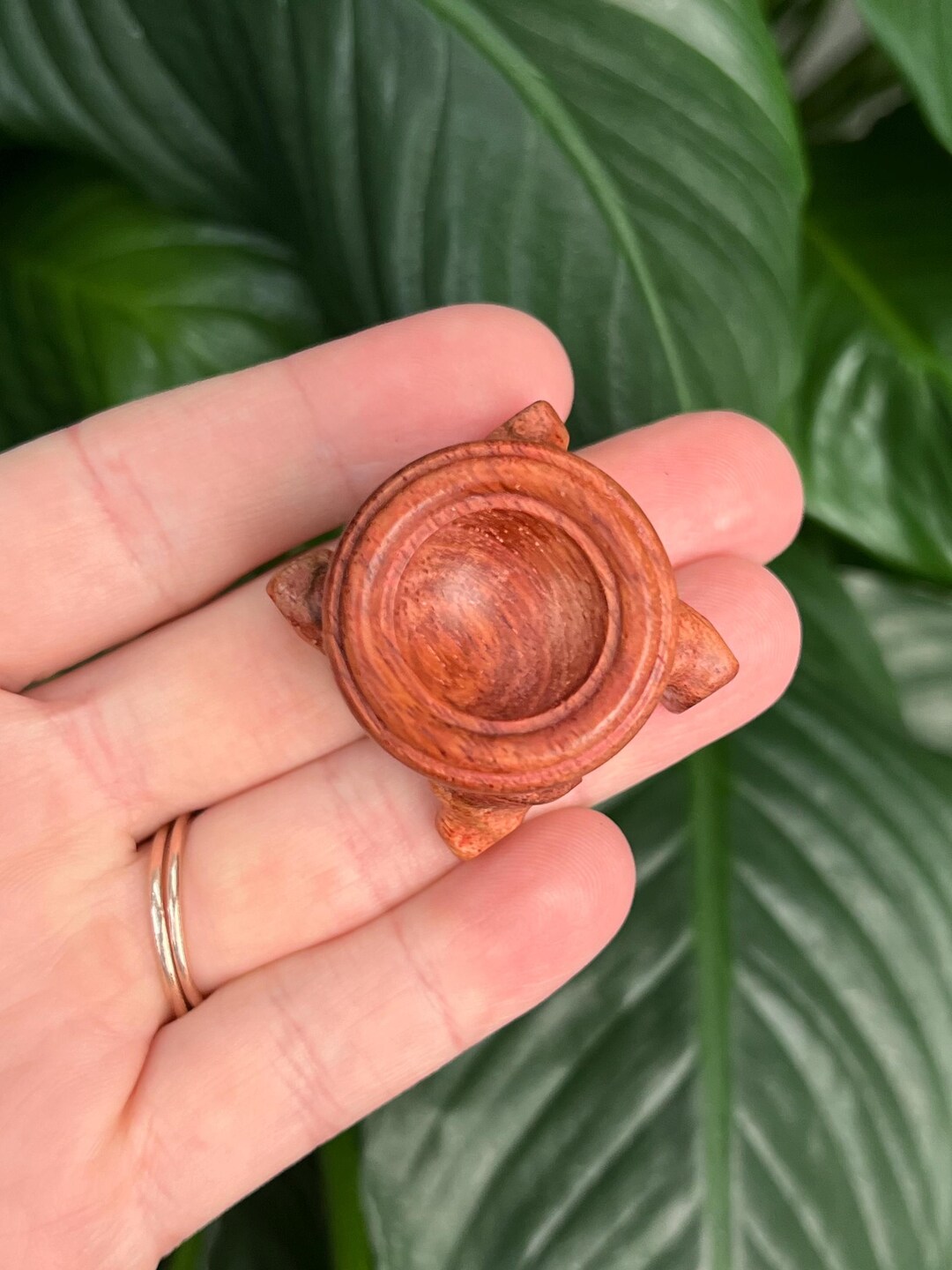 One Wooden Sphere Stand (small) - Etsy