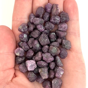 One Mini Raw Ruby - Etsy