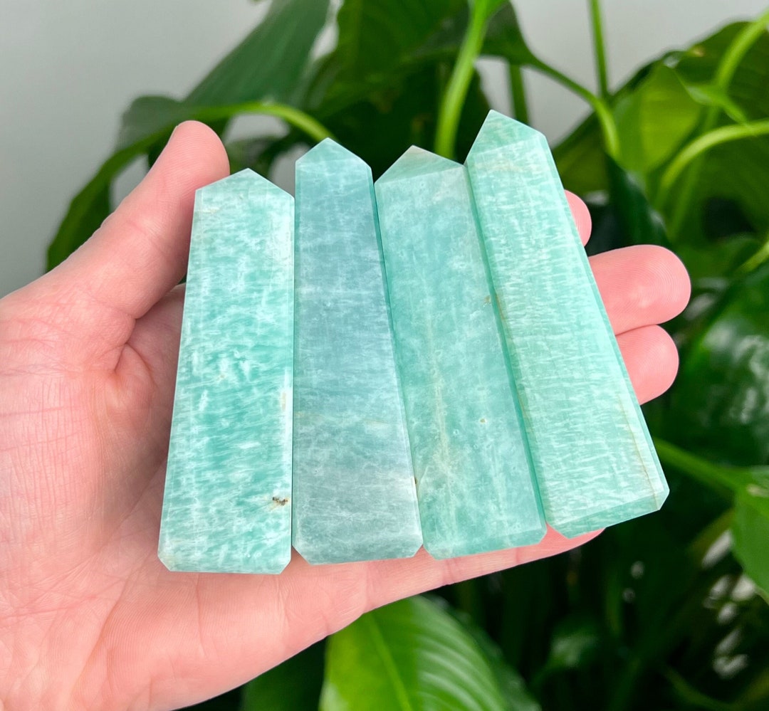 Amazonite Obelisk YOU CHOOSE - Etsy