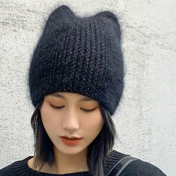 Cat Beanie - Etsy