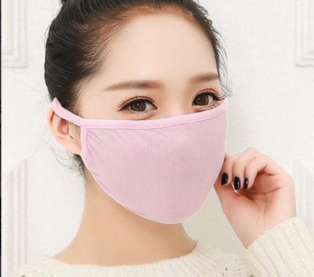 End of Pandamic Clearance New, 100% Modal Cotton Face Mask, 2 Layered ...