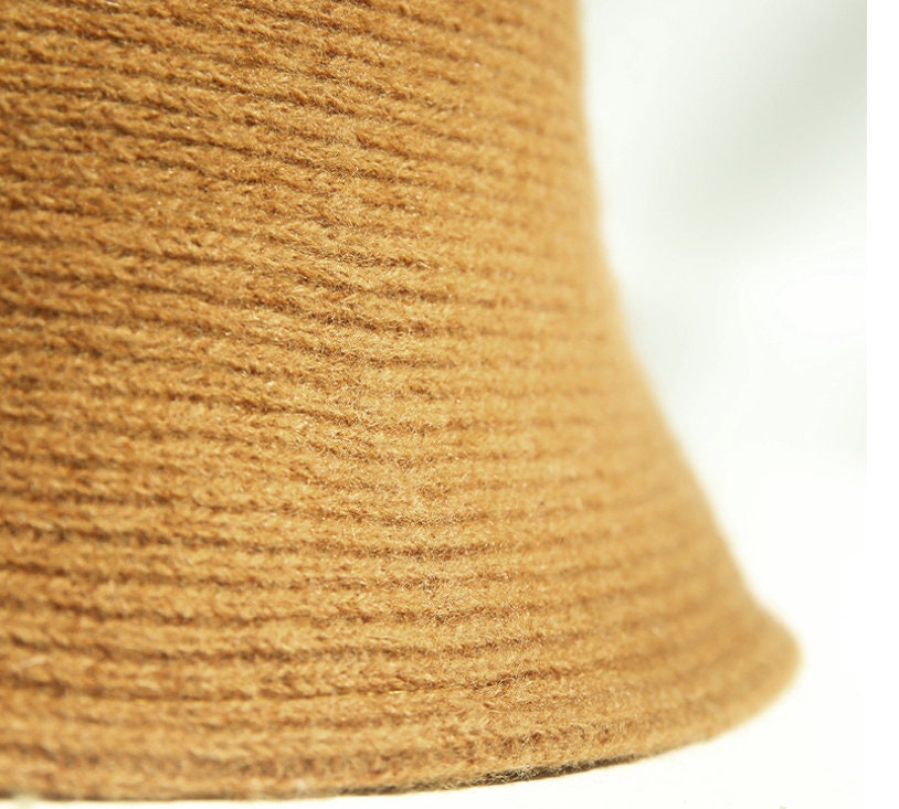 New Wool Bucket Hat Pure Wool.christmas Gift - Etsy